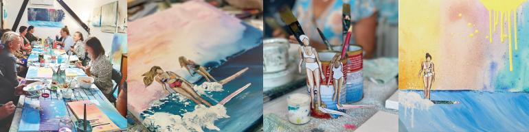 PAINT & SIPS – Amanda Davidson Art