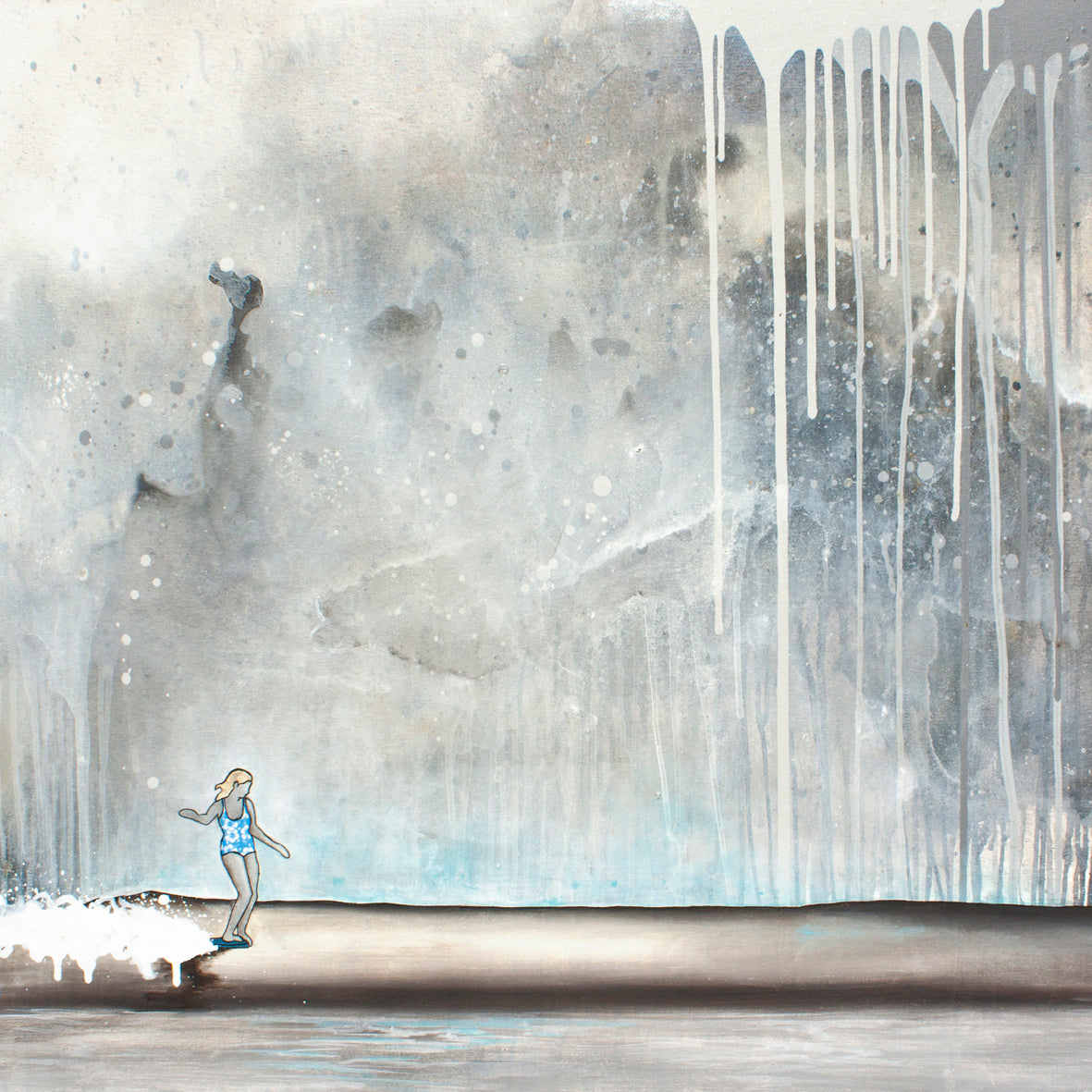 Sunday - Resin Block – Amanda Davidson Art